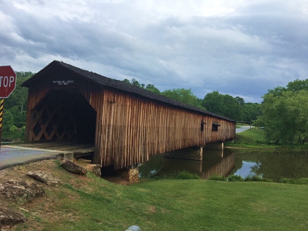Watson Mill Bridge State Park and a Trip to the Grit | VeganRV