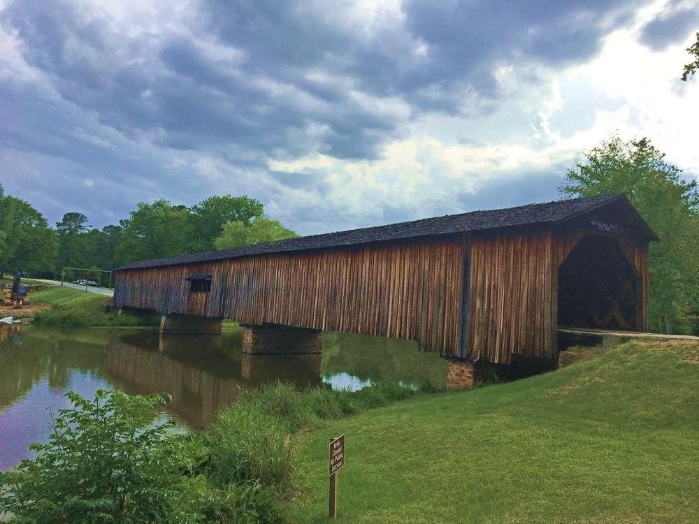 Watson Mill Bridge State Park and a Trip to the Grit | VeganRV